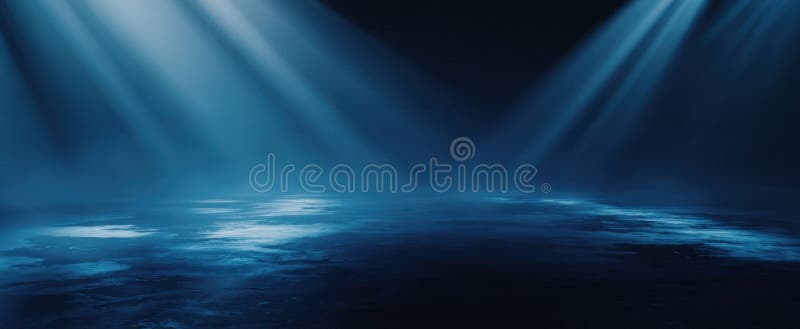 The Captivating Blue Lighting Creating an Atmosphere of Drama and ...