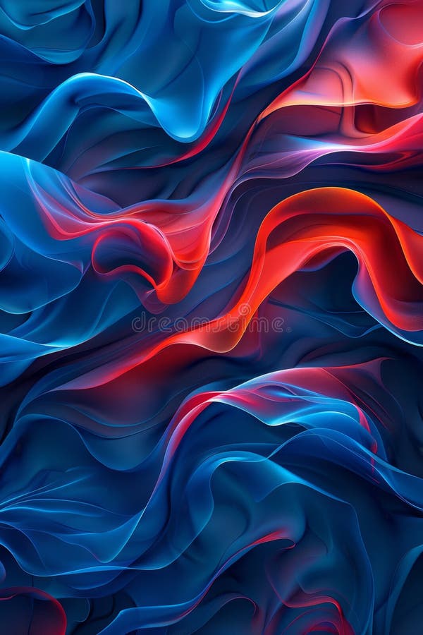 Captivating Blue and Red Abstract Background for Modern Design Projects ...