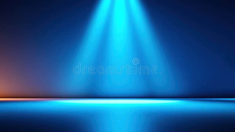 Captivating Blue Spotlight Background: a Mesmerizing Gradient of Light ...