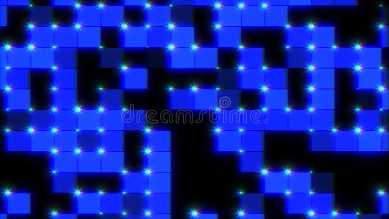Captivating Blue Square Pattern with Variations in Shades, Creating a ...