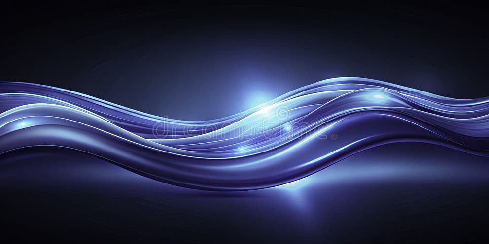 Captivating Blue Water Wave Vector Banner Template: a Versatile Graphic ...
