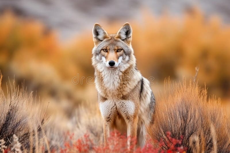 Captivating Capture Majestic Coyote Roaming in Untamed Wilderness ... Captivating Capture Majestic Coyote Roaming in Untamed Wilderness ...