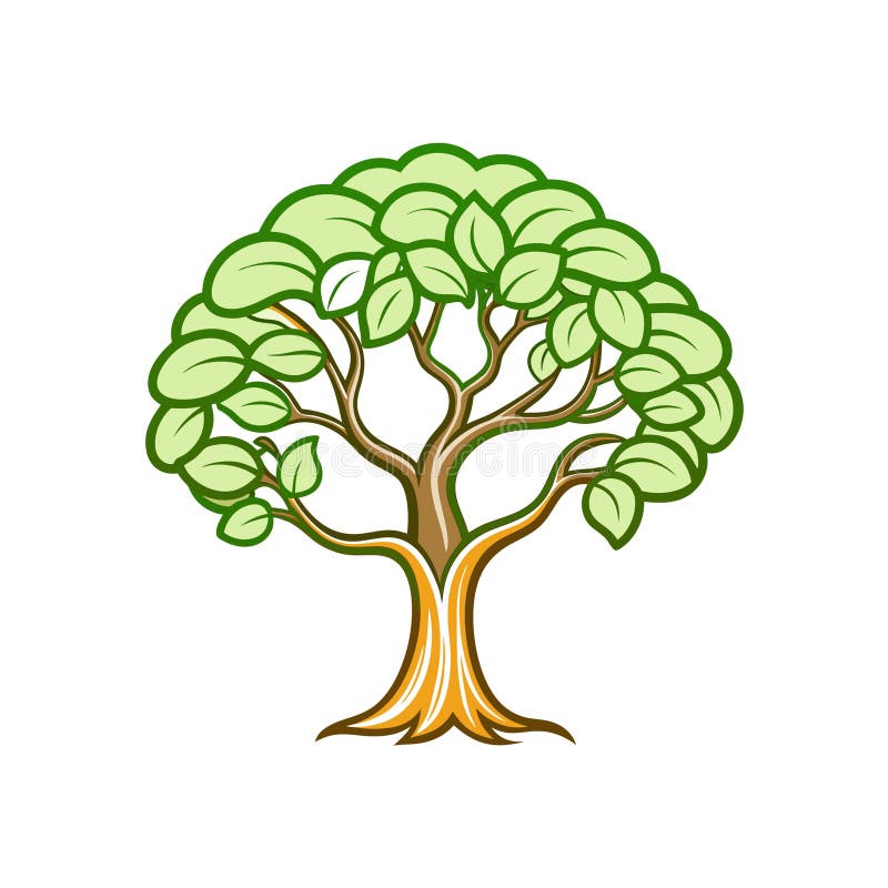 Captivating Cashew Tree Illustration Stock Image - Illustration of ...