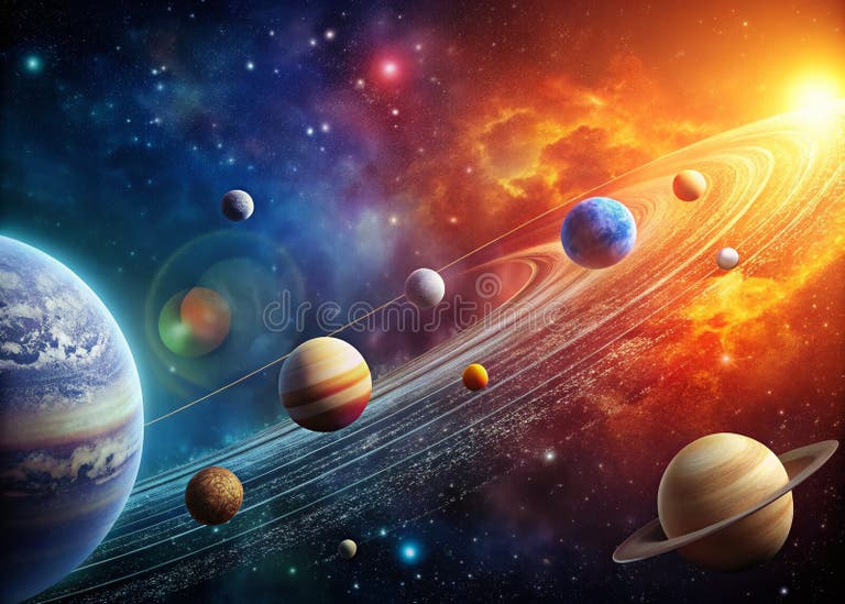 Interactive Educational Solar System Model a Detailed Celestial Sphere ...