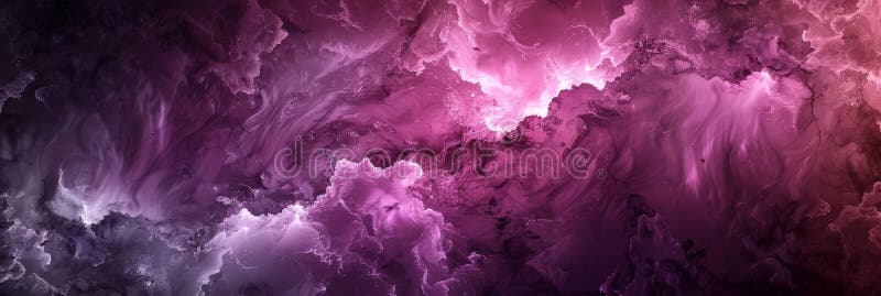 Captivating Cerise and Obsidian Abstract Background with Textured Smoke ...