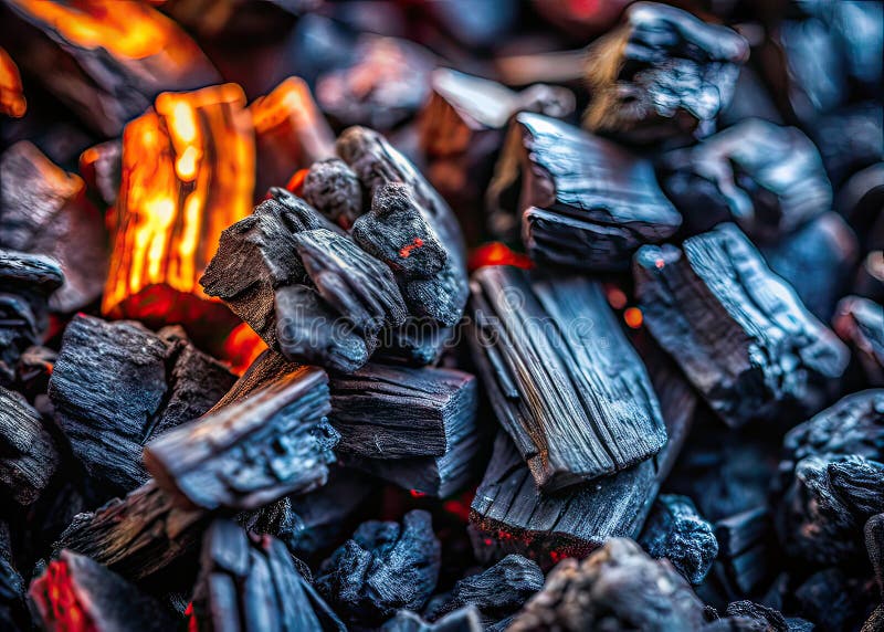 A Captivating Charcoal Texture Macro a Simple Artistic Background for ...