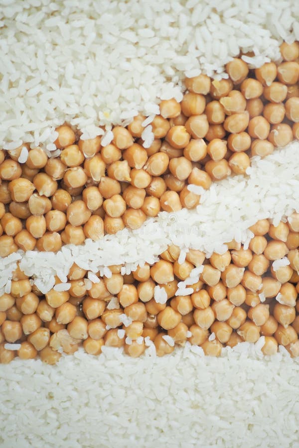 A Captivating Chickpeas and Rice Pattern Background for Various ...
