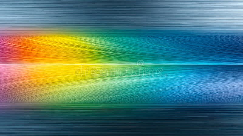 Captivating Chrome Reflections with a Vibrant Rainbow Gradient on a ...