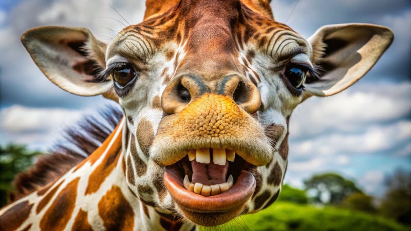 A Close-Up Exploration of Giraffe Teeth: Unveiling the Intricate ...
