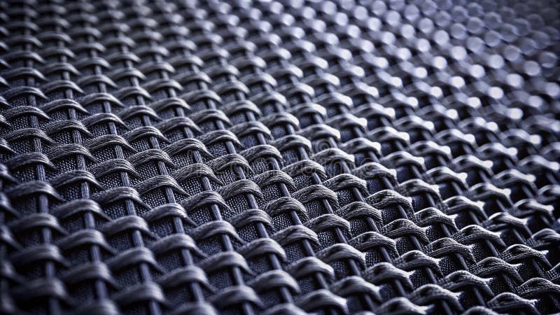 Closeup Exploration of a Textured Grey Spacer Mesh a Design Inspiration ...
