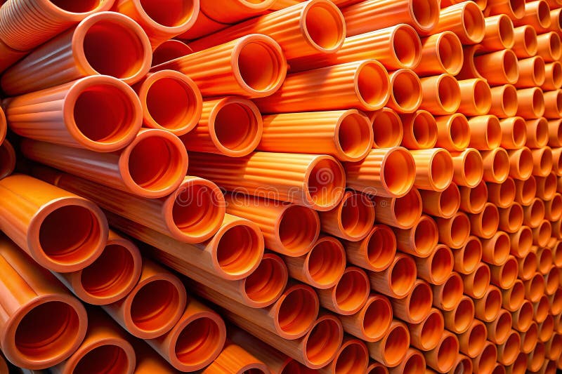 Bright Orange Polypropylene Pipes Stock Illustrations – 1 Bright Orange ...