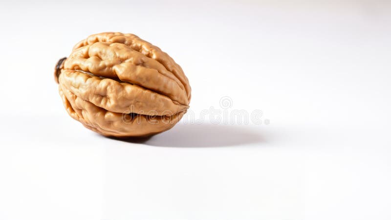 Exquisite CloseUp of a Single Walnut Detailed Studio Photography ...