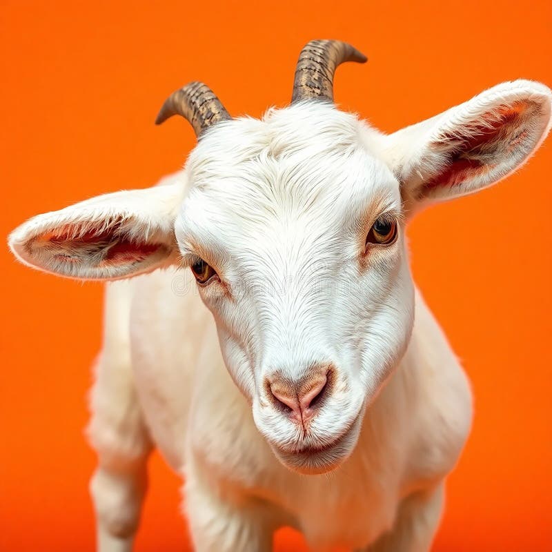 Charming White Goat Kid Stock Illustrations – 991 Charming White Goat ...