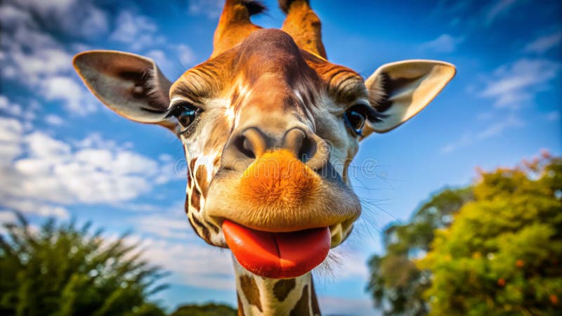 Up Close with a Giraffe S Lips: Exploring the Unique Texture and Color ...