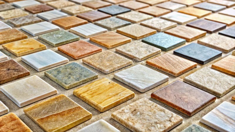 Captivating CloseUp of Geometric Stone Tiles a Detailed Exploration of ...