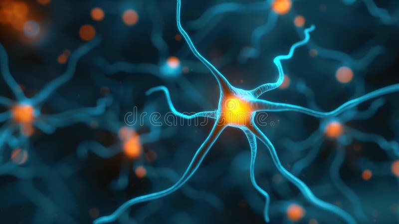 A Captivating Closeup of a Nerve Node Showcases the Intricate Details ...