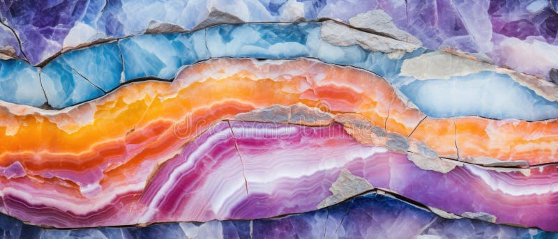 Captivating Closeup Showcasing the Cross-section of Various Colorful ...