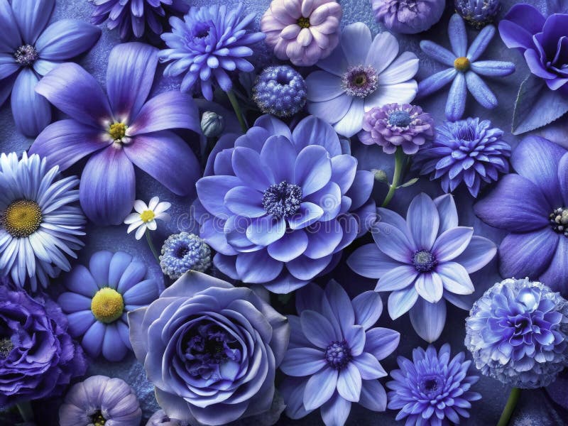 Stunning Blue Flower Collection HighQuality Isolated Images for Urban ...