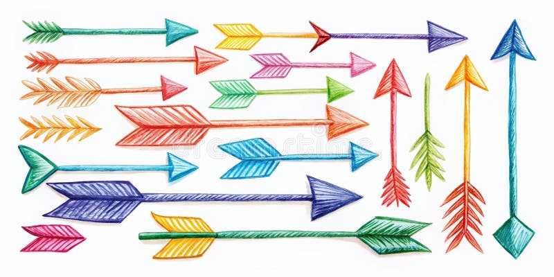 HandDrawn Arrow Collection a Versatile Set for Design Inspiration and ...