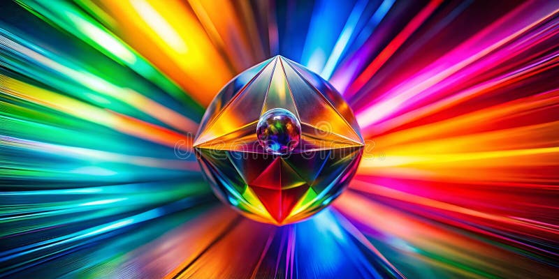 Captivating Colorful Prism Spin Seamless Loop 4K Abstract Background ...