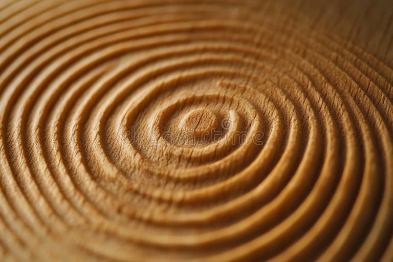 Captivating Concentric Rings of a Tree Trunk Revealing Natural Growth ...