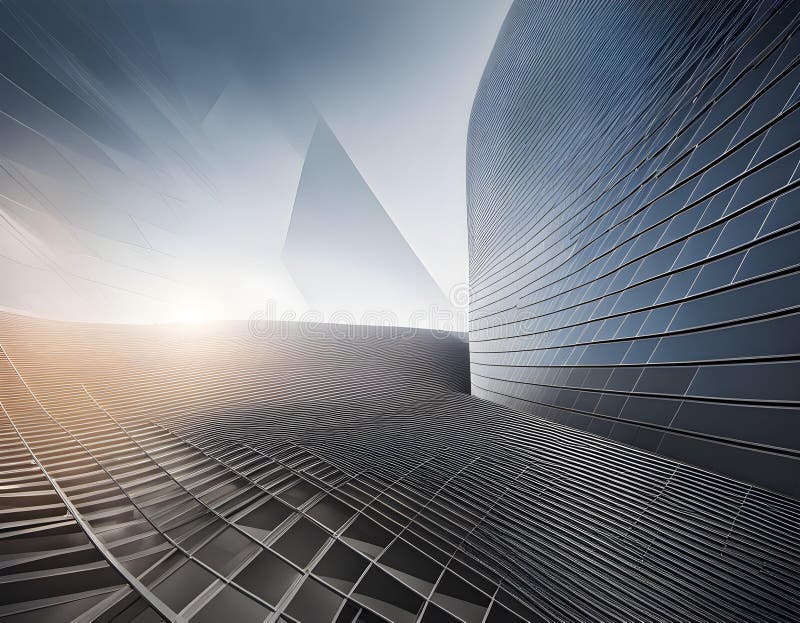 A Captivating Corporate Visual Presenting Sharp, Faded Diagonal Lines ...