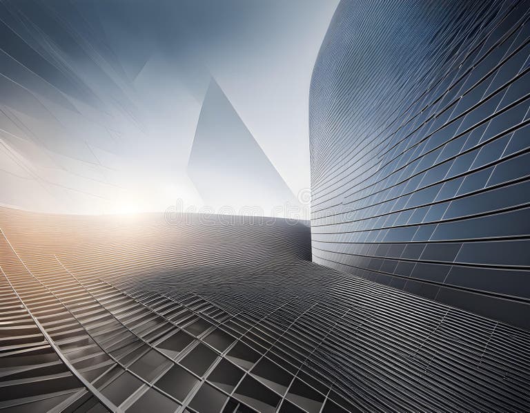 A Captivating Corporate Visual Presenting Sharp, Faded Diagonal Lines ...