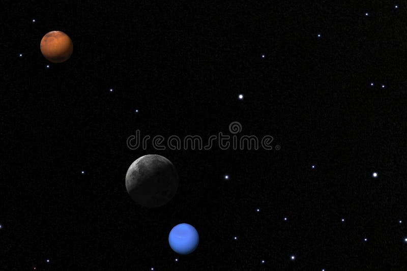 The Captivating Cosmos.stars, Planets, and the Vastness of Space. Stock ...