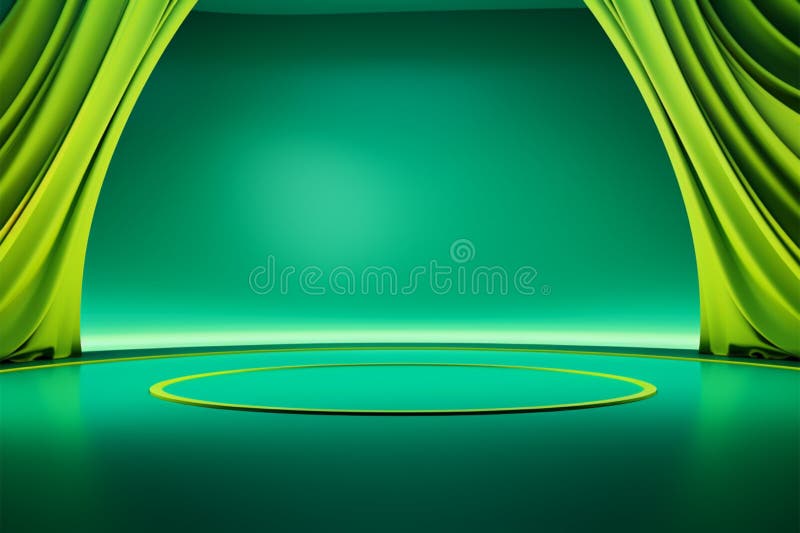 Captivating Cyan Backdrop Sets the Stage for an Engaging Social Post ...