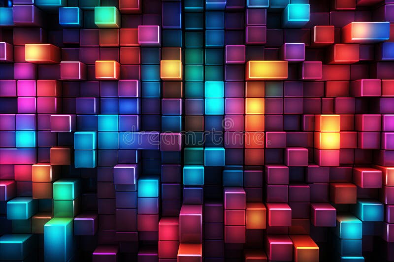 Captivating 3D Abstract Art Background Featuring a Stunning Array of ...