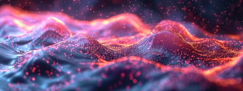 Captivating 3D Abstraction a Stunning Render Perfect for Banners and ...