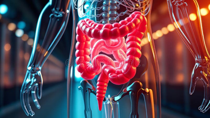 Comprehensive 3D Colon Illustration a Detailed Visual Guide To the ...