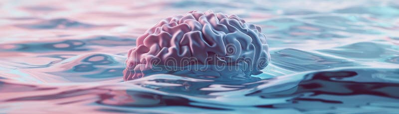 A Captivating 3D Model of a Brain with New Neurons Forming Representing ...