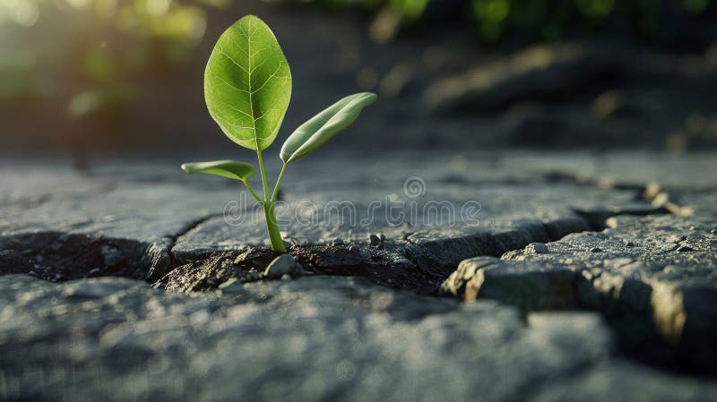 A Captivating 3D Model of a Seed Nestled in Fertile Soil with Roots ...