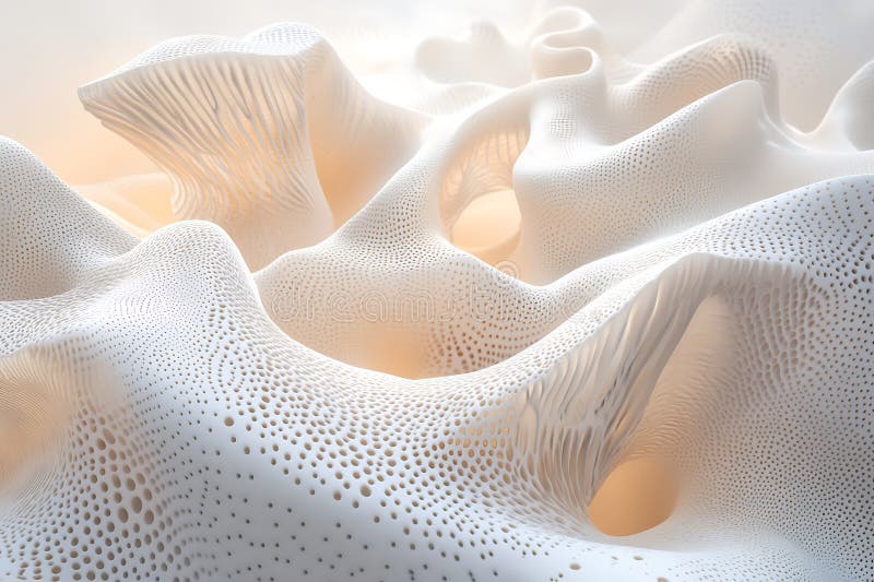 A Captivating 3d Render of a Seamless Organic Architectural Design with ...