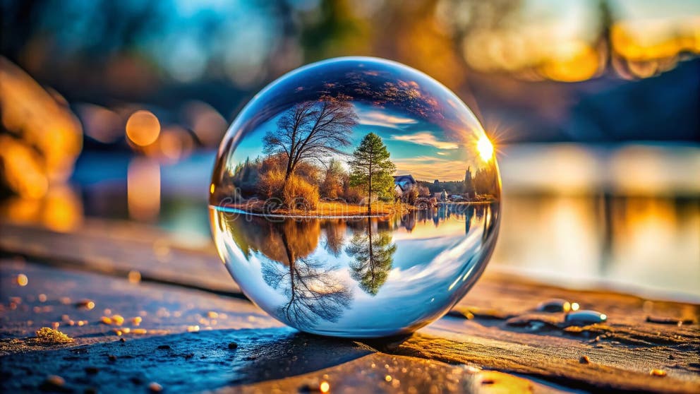 Intricate 3D Render a Stunning Composition of Refractive Glass ...