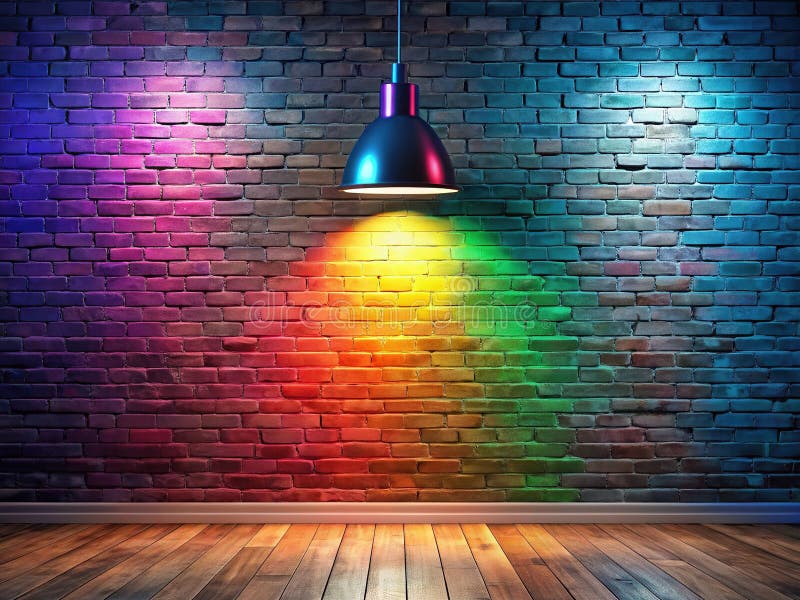 Dramatic Wall Lamp Design a 3D Render Showcase of Modern Interior Decor ...