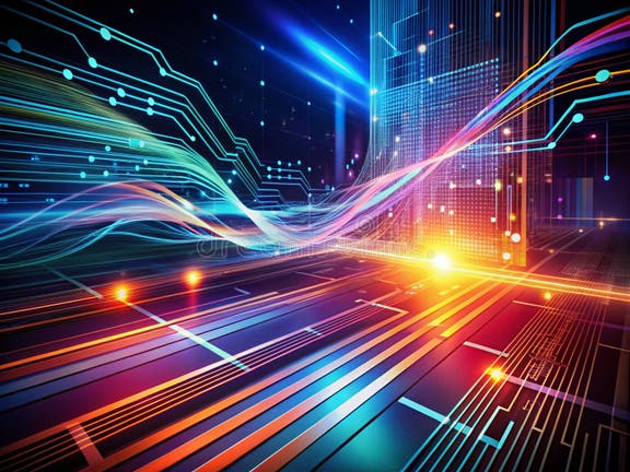 Visualizing Data Flow a Dynamic 3D Rendering of Data Transfer Across a ...