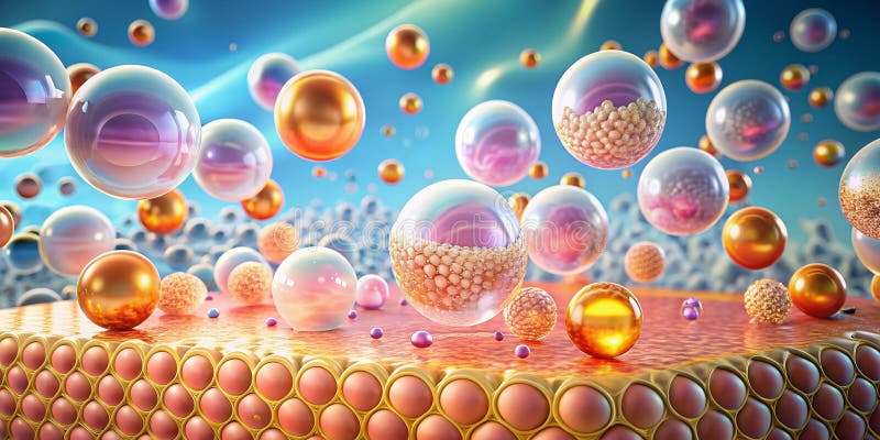 Unveiling the Science of AntiAging Skincare a 3D Visualization of Serum ...