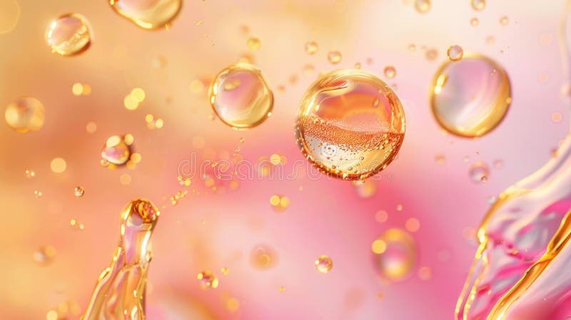 Captivating 3D Simulation of Oil Bubbles in Cola a Study of Surface ...