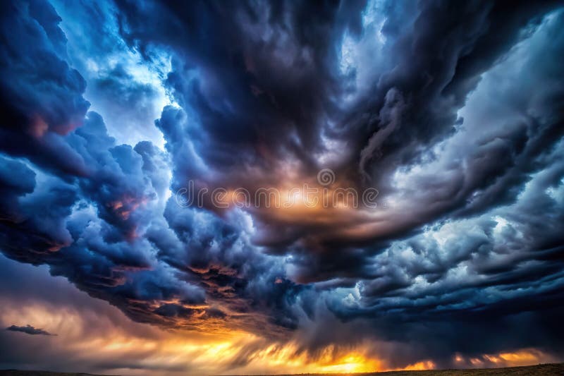 Captivating Dark Storm Clouds a Dramatic Sky Background for Your Design ...
