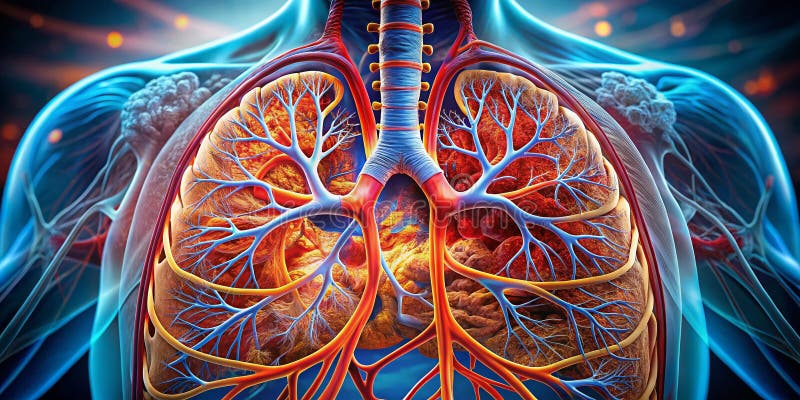 Exploring the Intricate Network of the Human Lung a Detailed Visual ...