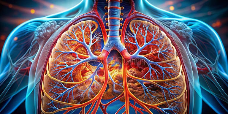 Exploring the Intricate Network of the Human Lung a Detailed Visual ...