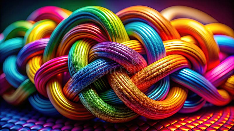 Intricate Antonyms a Striking Fusion of Sharp Colors and Deep Mood in ...