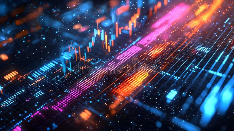 Captivating Digital Financial Analysis with Vibrant Graphs and Data ...