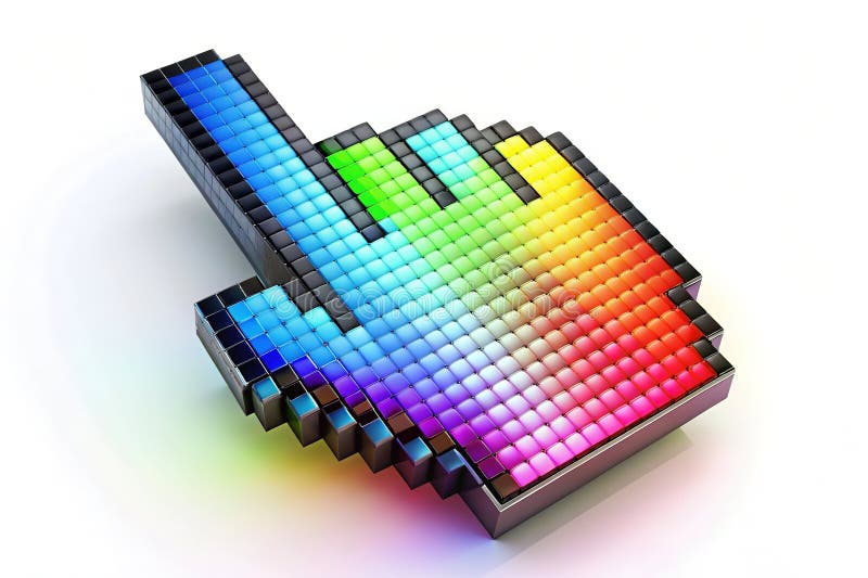 Dynamic Abstract Cursor Design a Colorful and Geometric Interactive ...