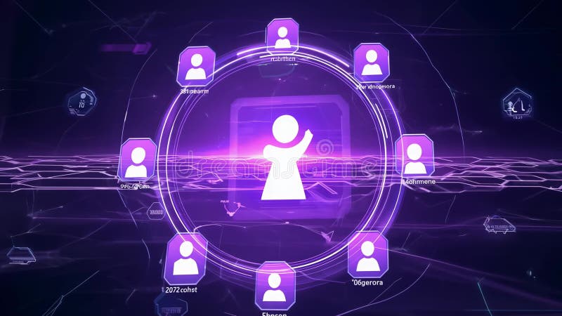 Exploring Connections in a Digital Landscape with Vibrant Visuals and ...