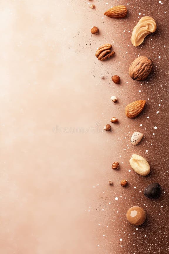 Captivating Display of Diverse Nut Butter Packets Harmonized with a ...