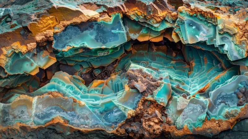 Stunning Geological Formation Showcasing Vibrant Colors and Intricate ...