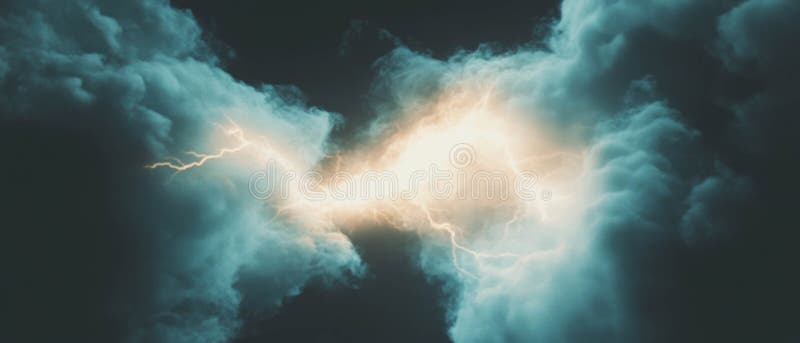 Captivating Display of Lightning Strikes Illuminating a Dark and Stormy ...